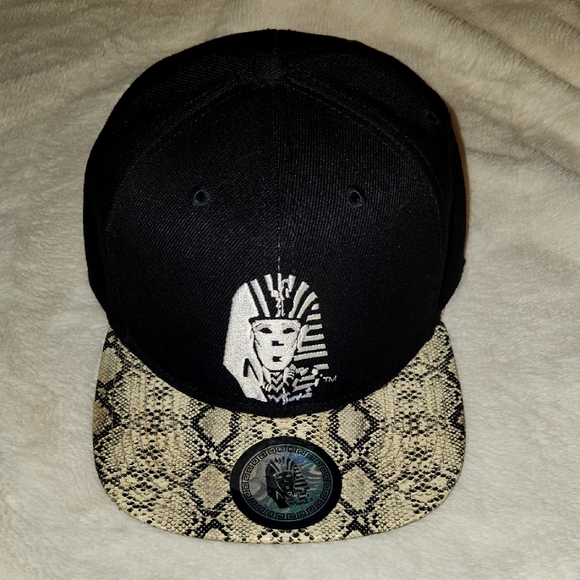 Accessories | Last Kings Adjustable Flat Bill Snakeskin Wool Hat | Poshmark